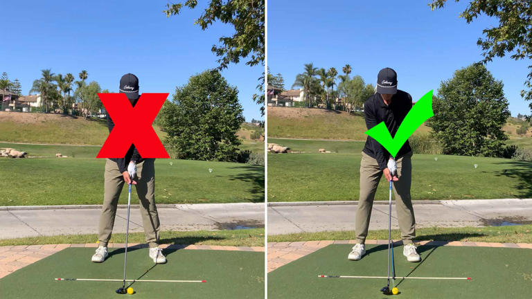 Hit more solid hybrids by making these setup adjustments