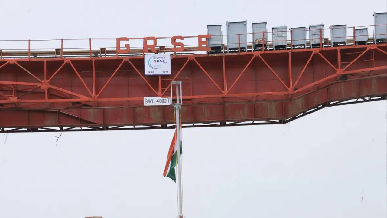 GRSE launches first next-gen offshore patrol vessel ‘Sanghmitra’ for ...