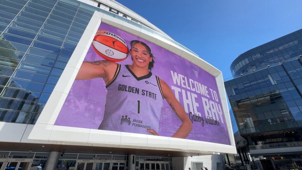 New Valkyries forward Gabby Williams is back playing for a Bay Area team