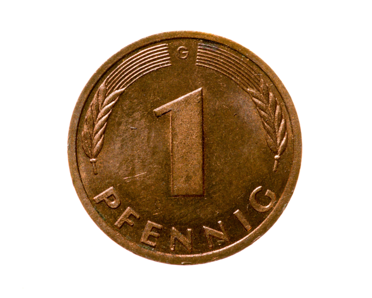 Omas 1-Pfennig-Münze ist ein kleines Vermögen wert – wenn sie dieses ...
