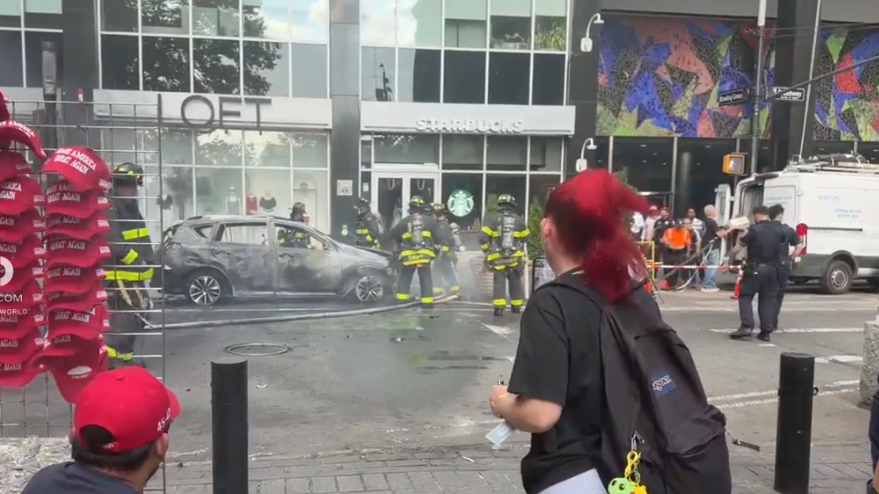 NYC car explosion details