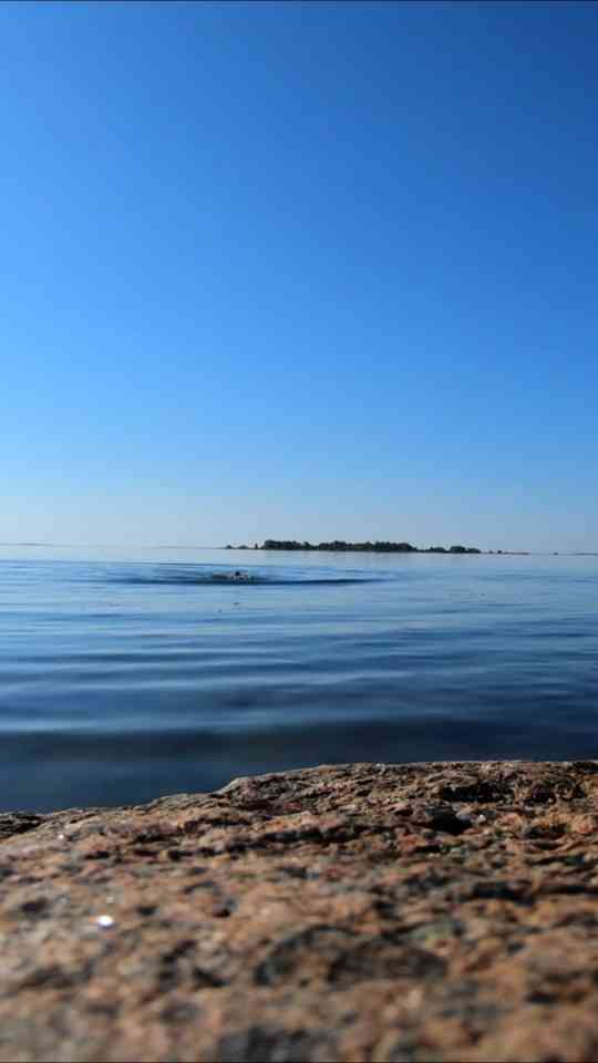 Cykelpackning till en avlägsen strand och sova under en presenning