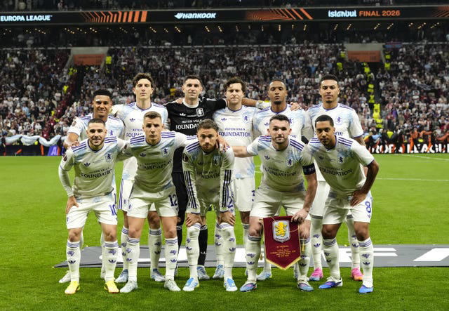 Aston Villa’s Europa League victory in pictures