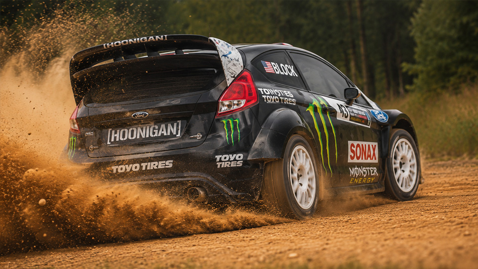 RX43 Gymkhana Fiesta delivers a wild drive