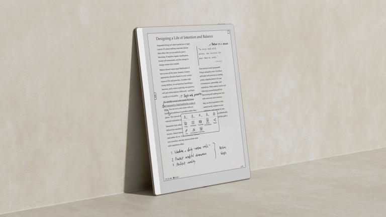 This E Ink tablet is the best annotator I've tested - but there's a ...