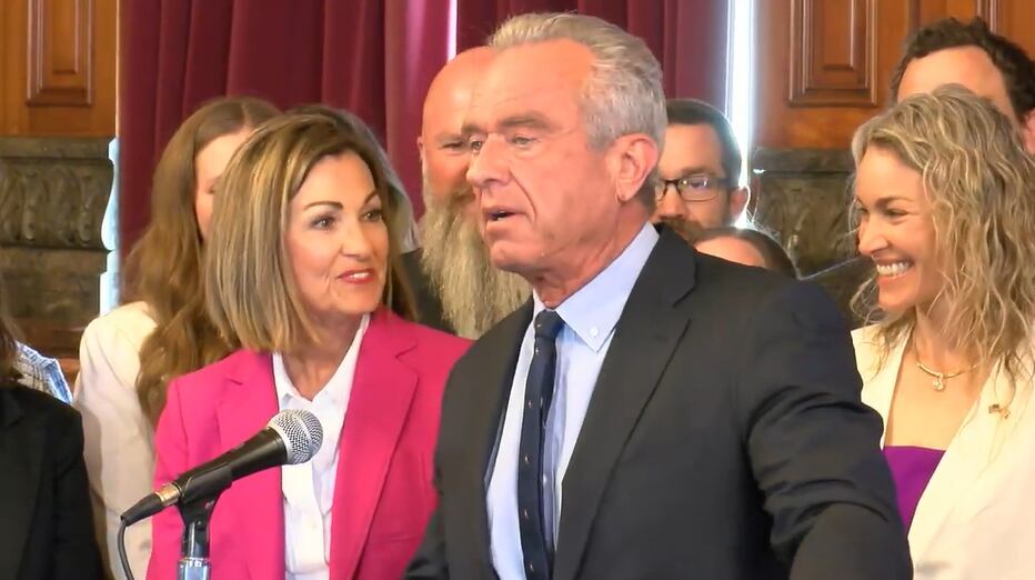 Watch: RFK Jr. speaks at Iowa MAHA bill signing