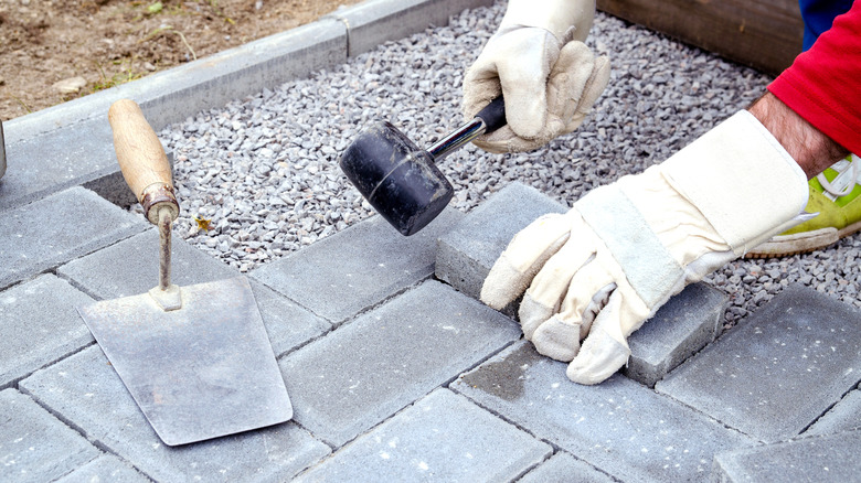 The worst things to do when leveling ground for pavers