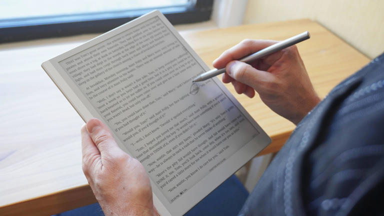 This E Ink tablet is the best annotator I've tested - but there's a ...