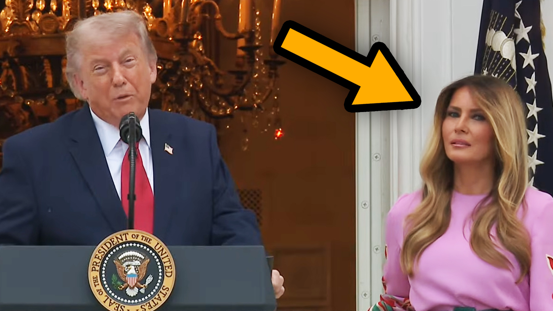 Trump speaks at congressional picnic