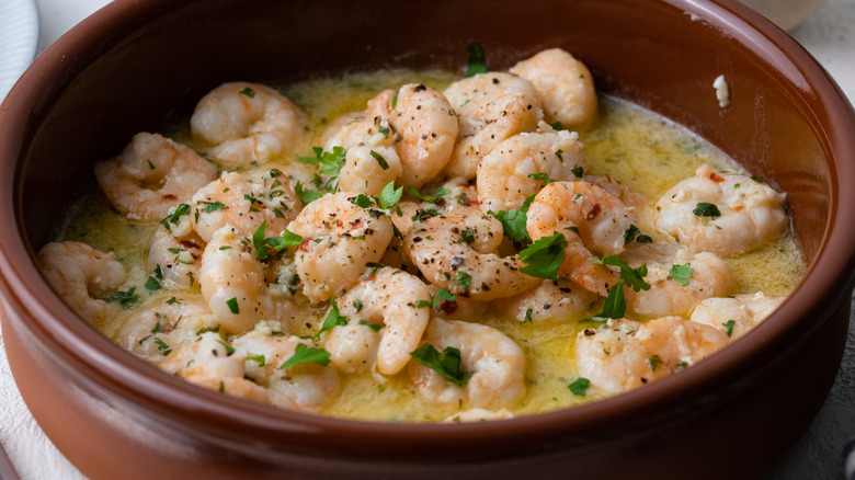 Garlicky shrimp scampi recipe