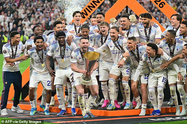 Aston Villa 3-0 Freiburg: Emery's men land the major trophy their ...