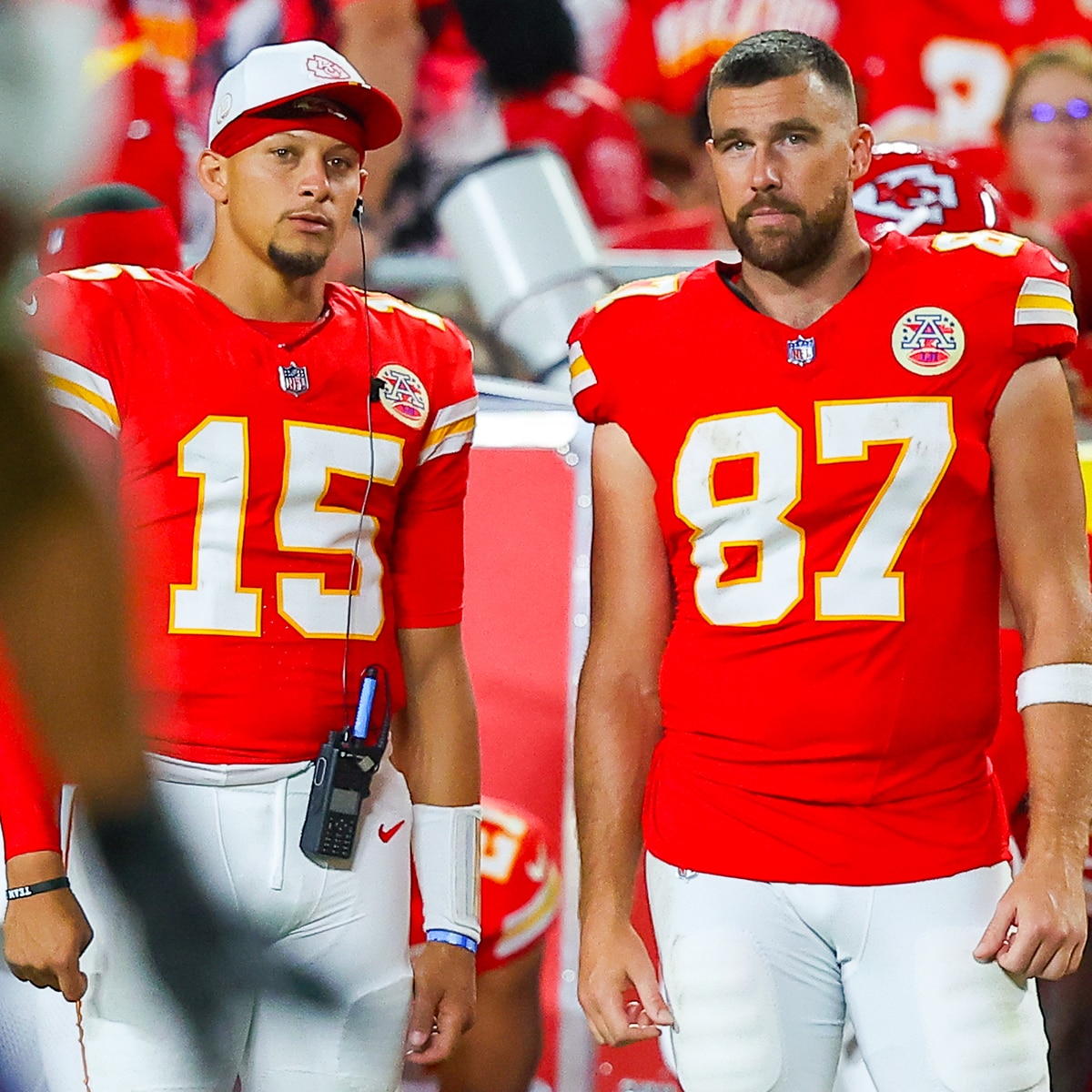 Travis Kelce weighs in on Patrick Mahomes’ NFL season after ACL tear