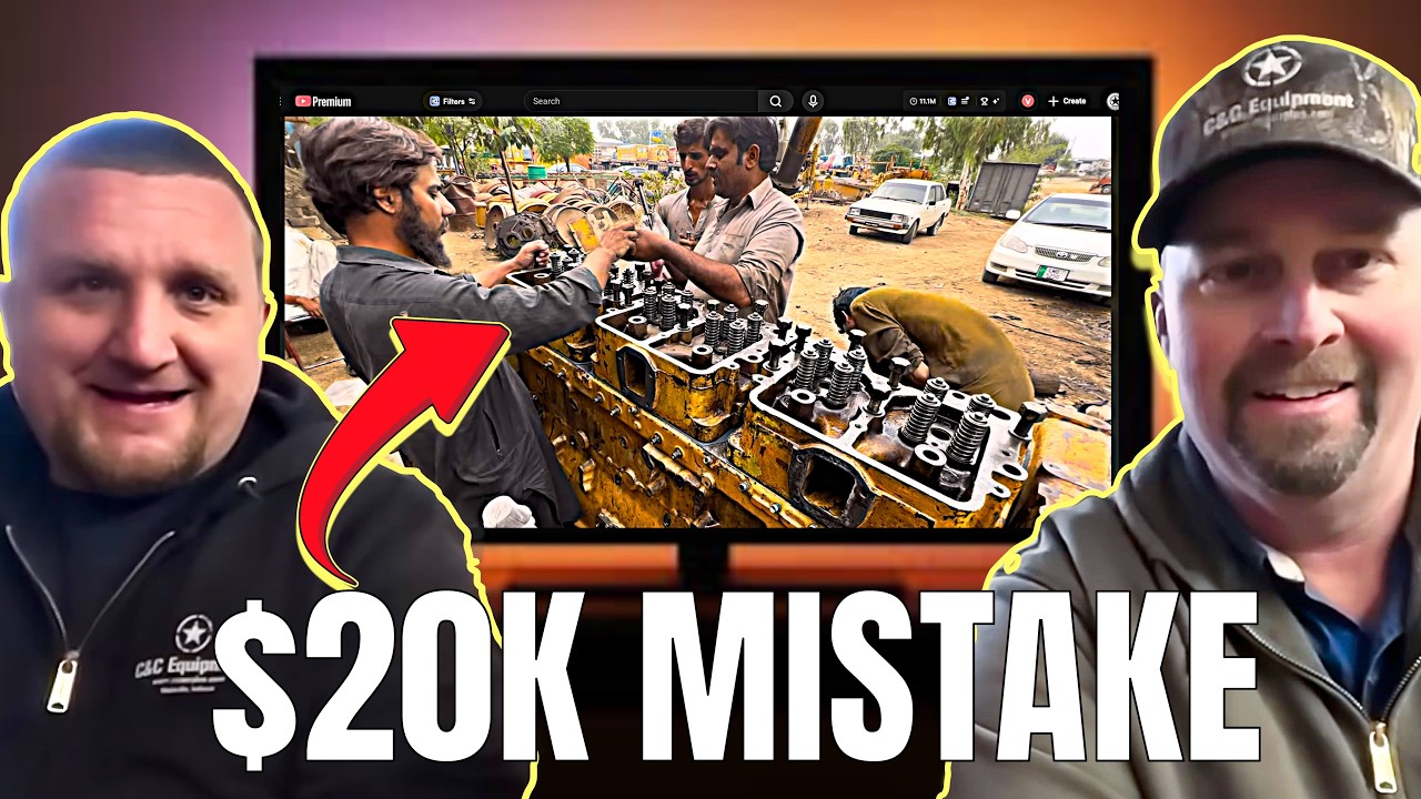 C&C reacts: World’s sketchiest cat engine rebuild