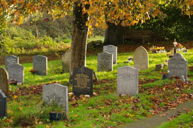 Police reveal why there was a crime scene in place at graveyard