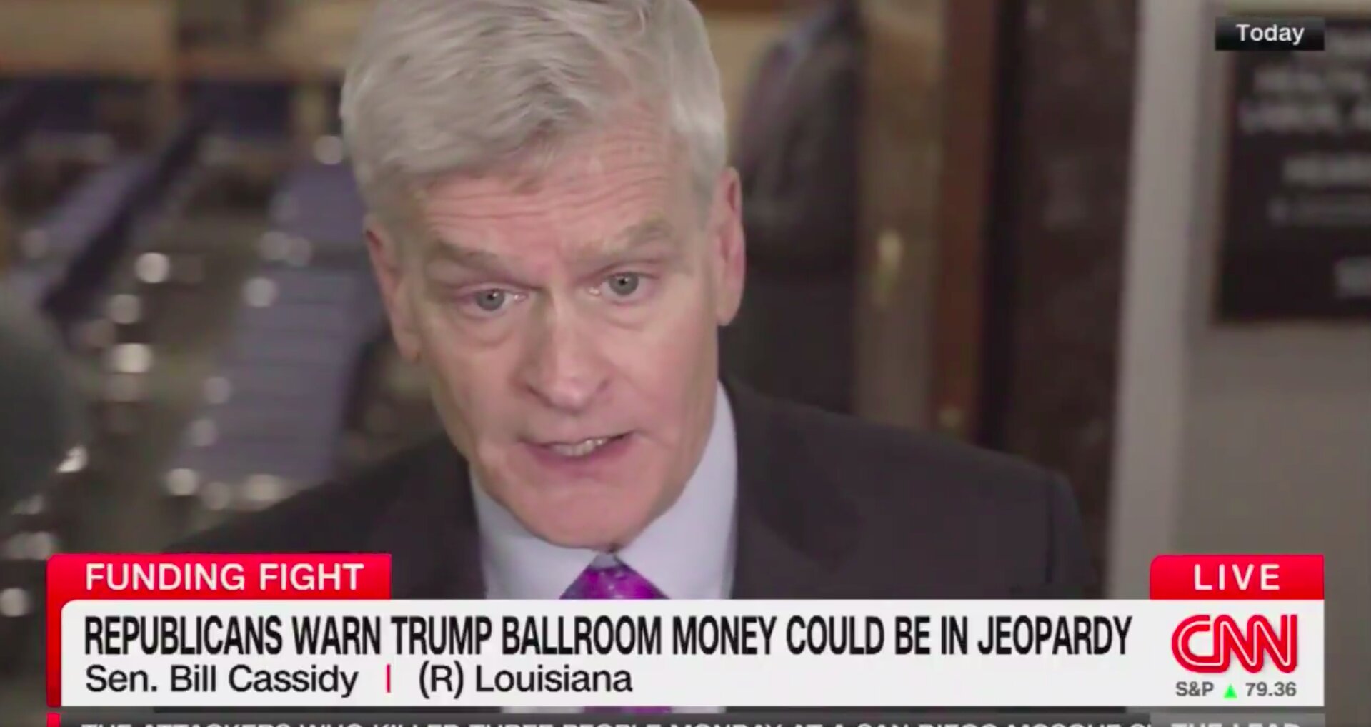 ‘I just don’t get it’: Sen. Cassidy knocks Trump’s ballroom in latest ...