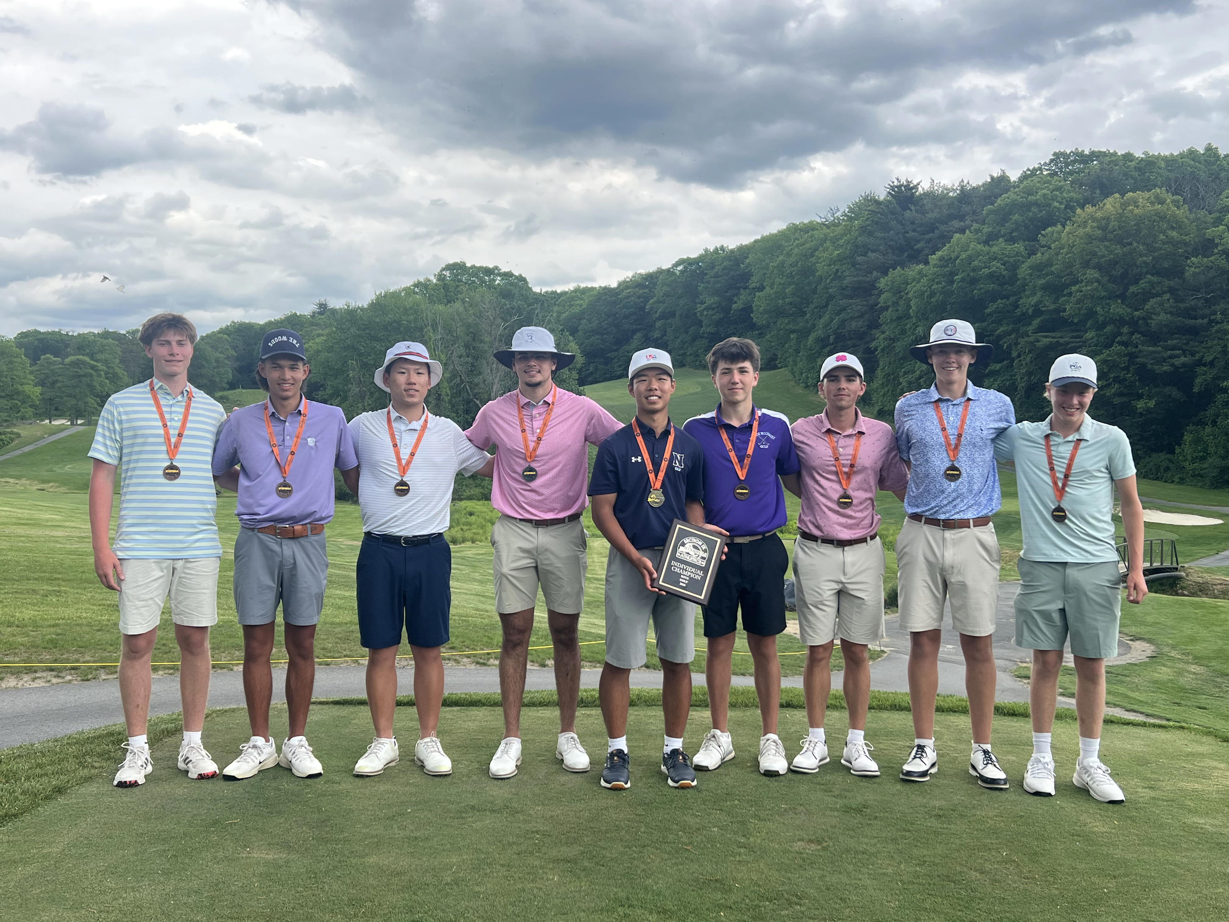 Boys golf - Newburgh's Josh Yan finishes third at state tournament