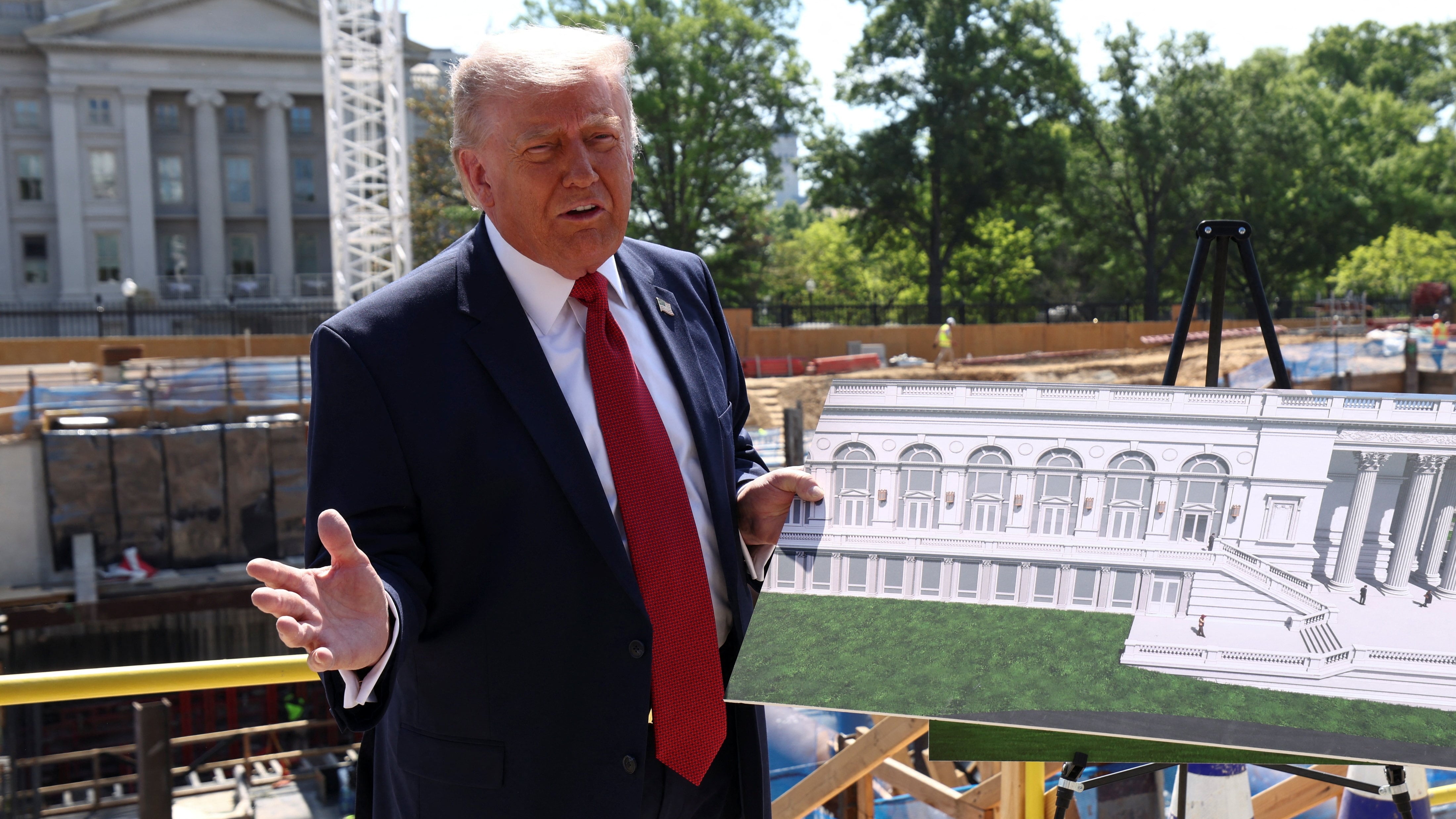 Trump humiliated after senators pull ballroom cash