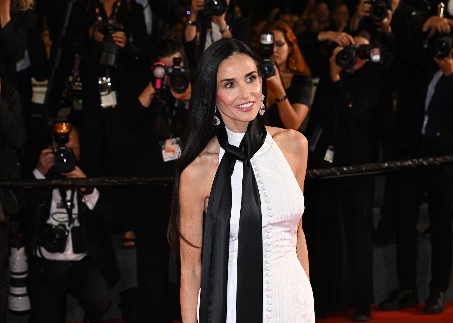 Rami Malek, Demi Moore and Halsey among stars at Cannes Film Festival ...