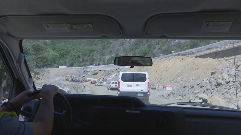 Progress made rebuilding Helene-damaged I-40 in western NC