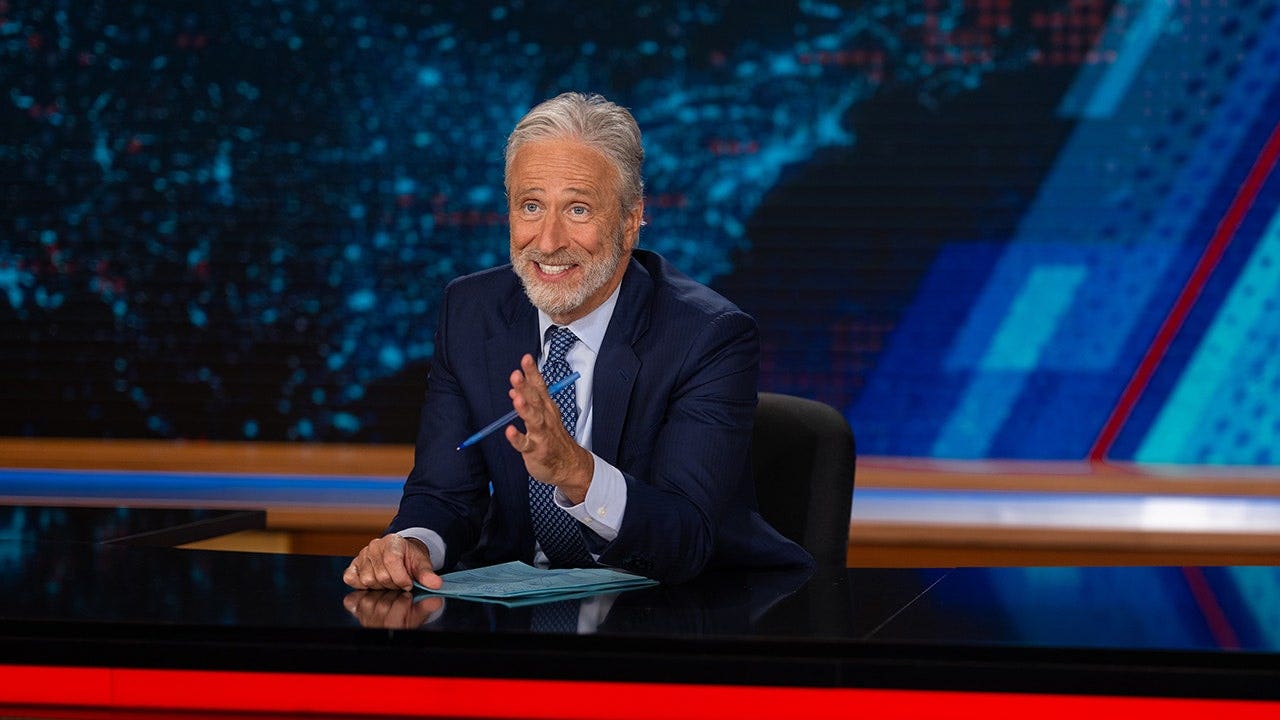 Jon Stewart downplays late-night bias, insists Trump obsession is just ...