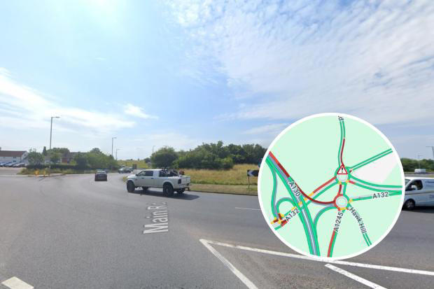 Drivers face delays after crash at busy south Essex junction