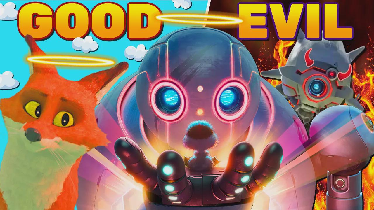The wild robot characters: good to evil 🤖
