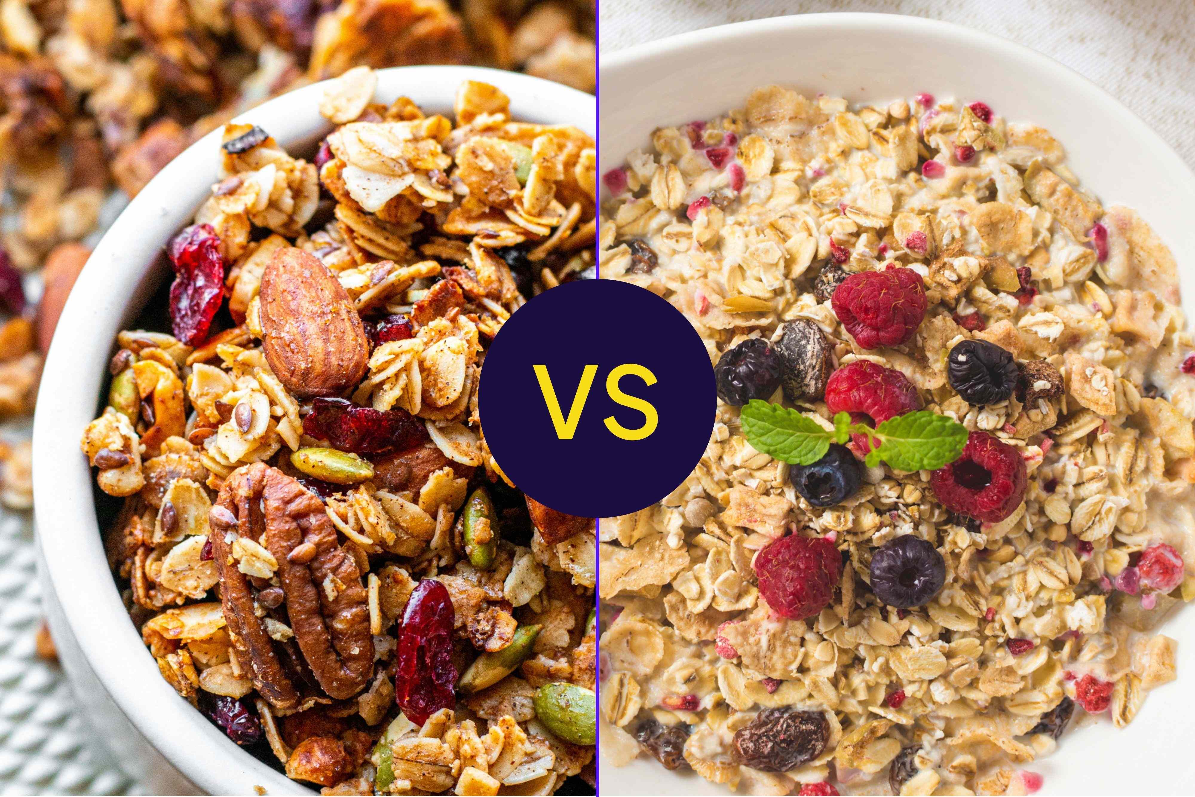 Granola vs. muesli: Which breakfast is better for fiber and heart health?
