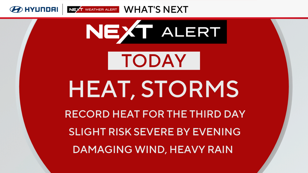 Storms hit Philadelphia Wednesday as region has another day of record ...