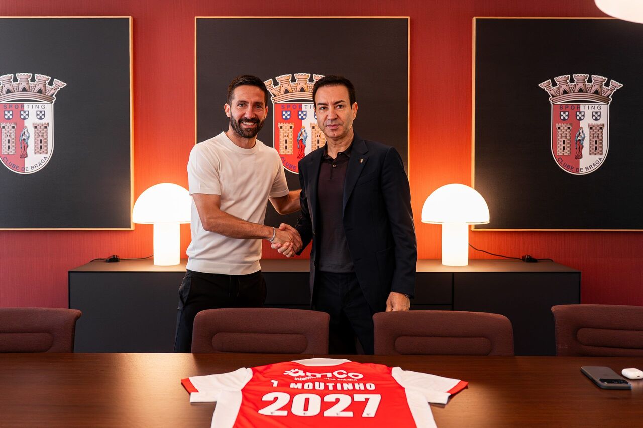 João Moutinho renova com o SC Braga por mais uma época