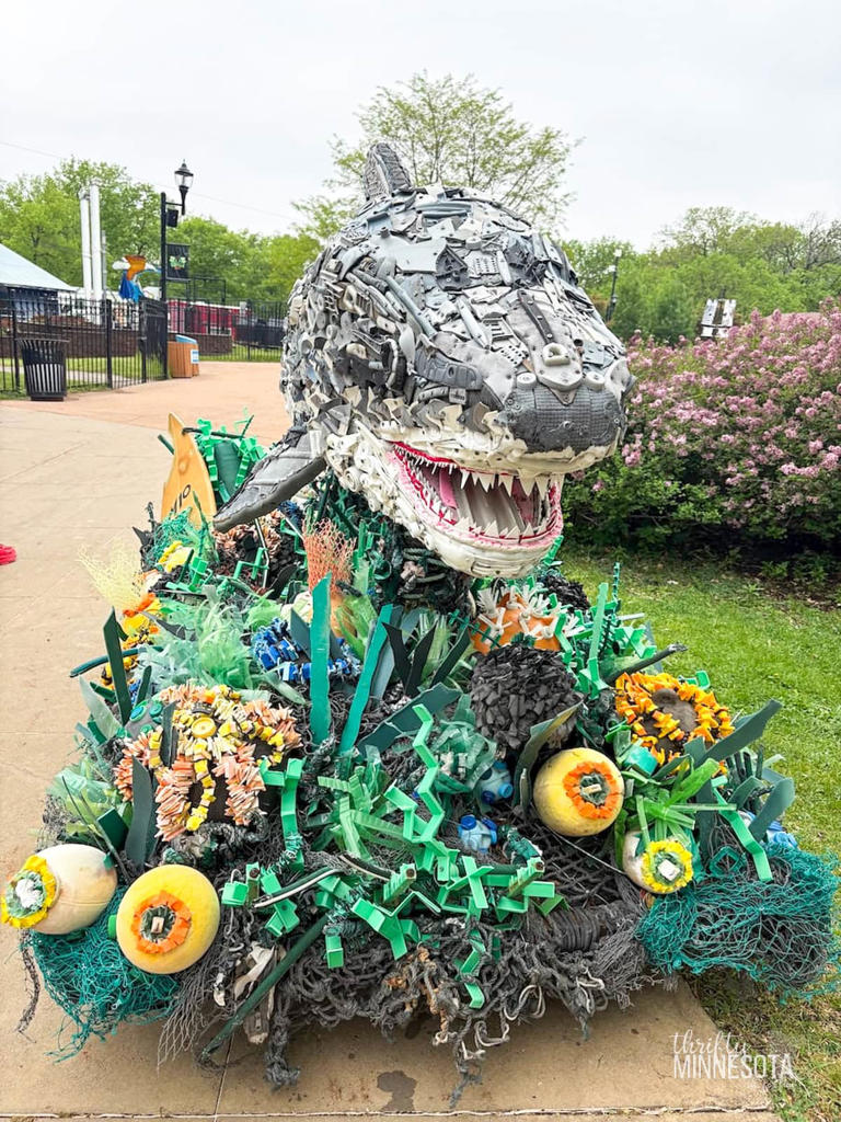 Washed ashore exhibit at Como Park Zoo and Conservatory
