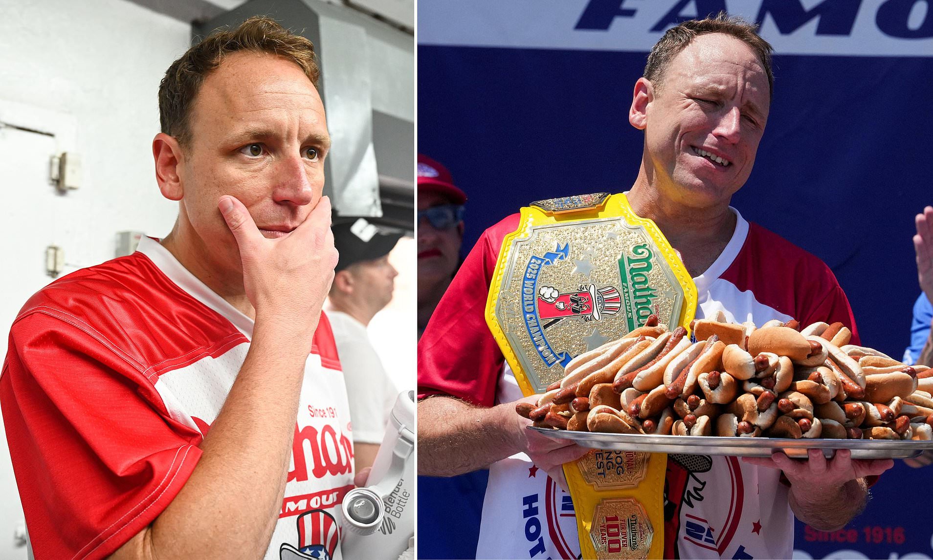 Joey Chestnut's status for July 4 hot dog eating contest revealed after ...