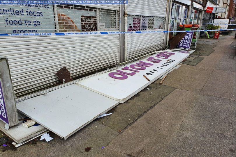 Surrey shop where sign fell and hit pedestrian successfully prosecuted