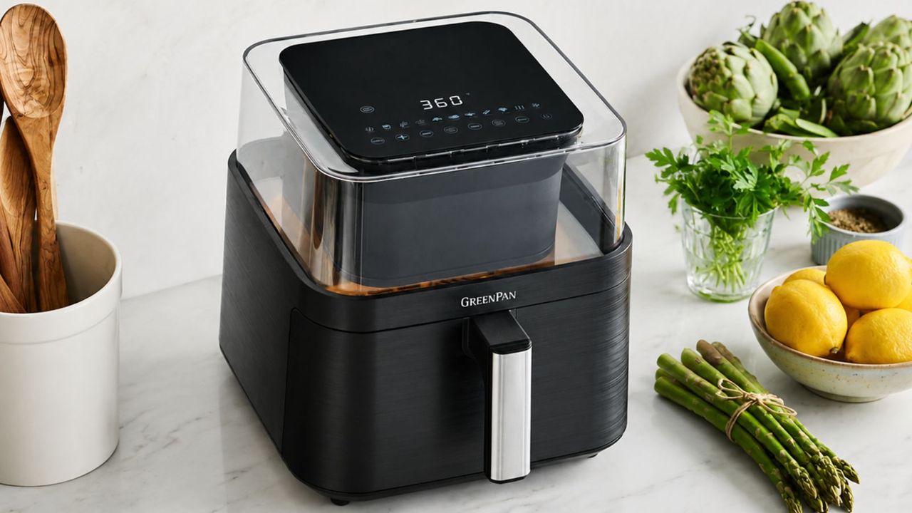 I tried the GreenPan Bistro Clear View air fryer: Fast, family-friendly ...
