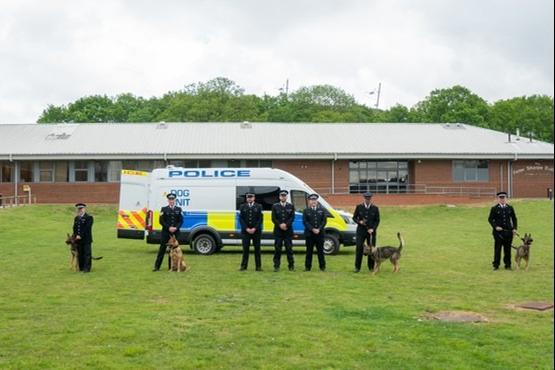 Four new police dogs ready to sniff out crime across Bedfordshire and ...