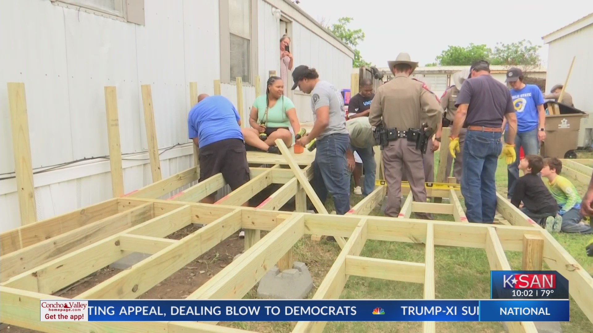 Texas Ramp Project, community rallies to build ramp for family ...