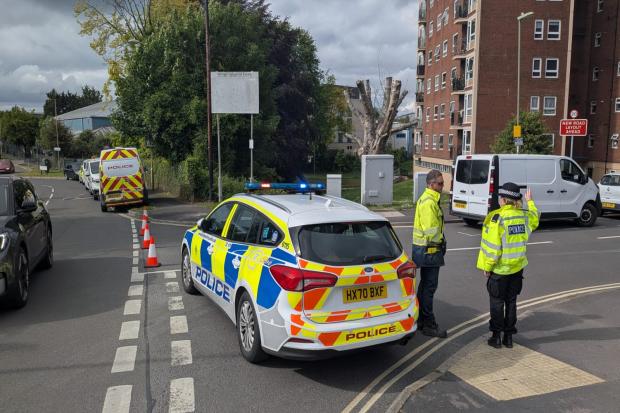 Police urge public not to share video footage of Winnall van fire