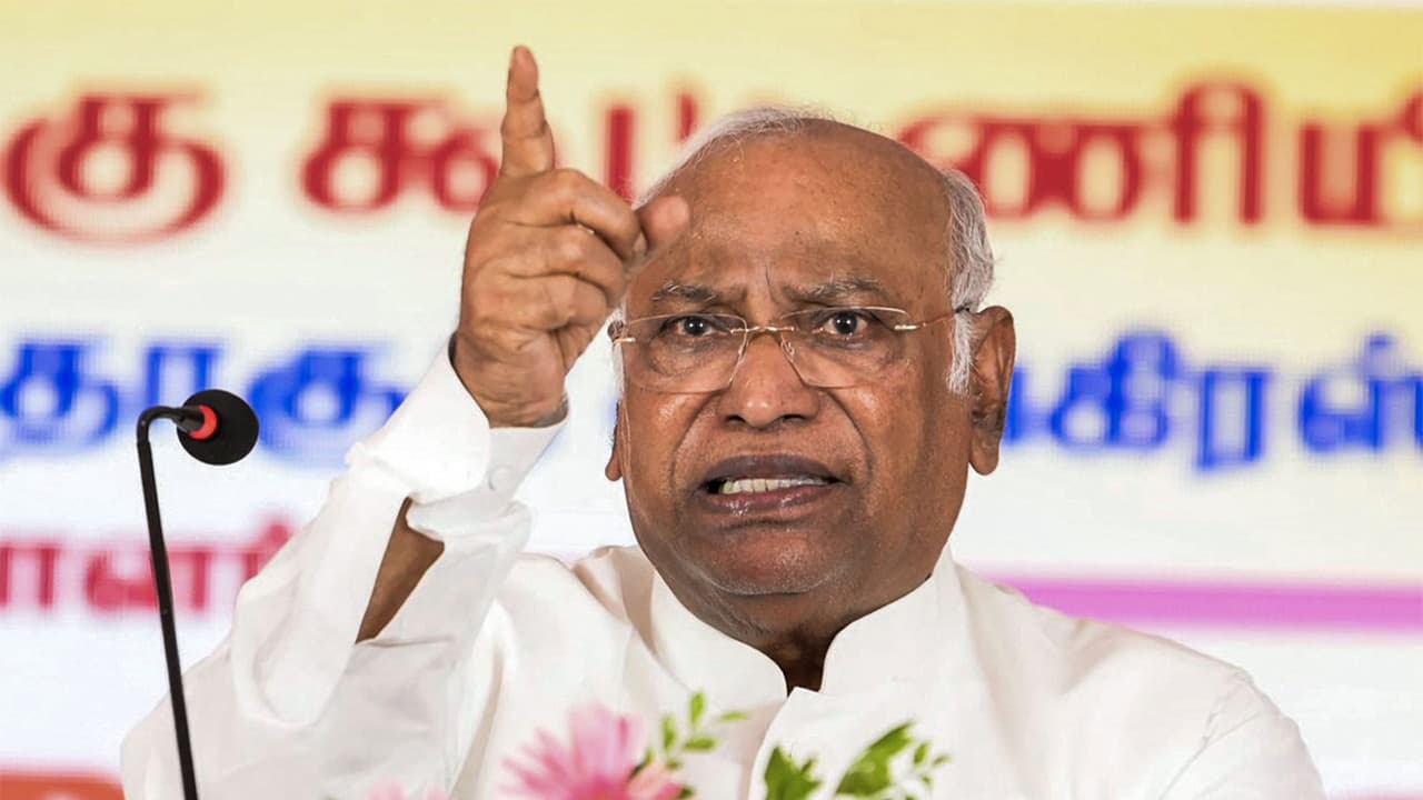 Kharge slams Modi: Enjoy 'melody' of speeches, suffer 'misery' of loot