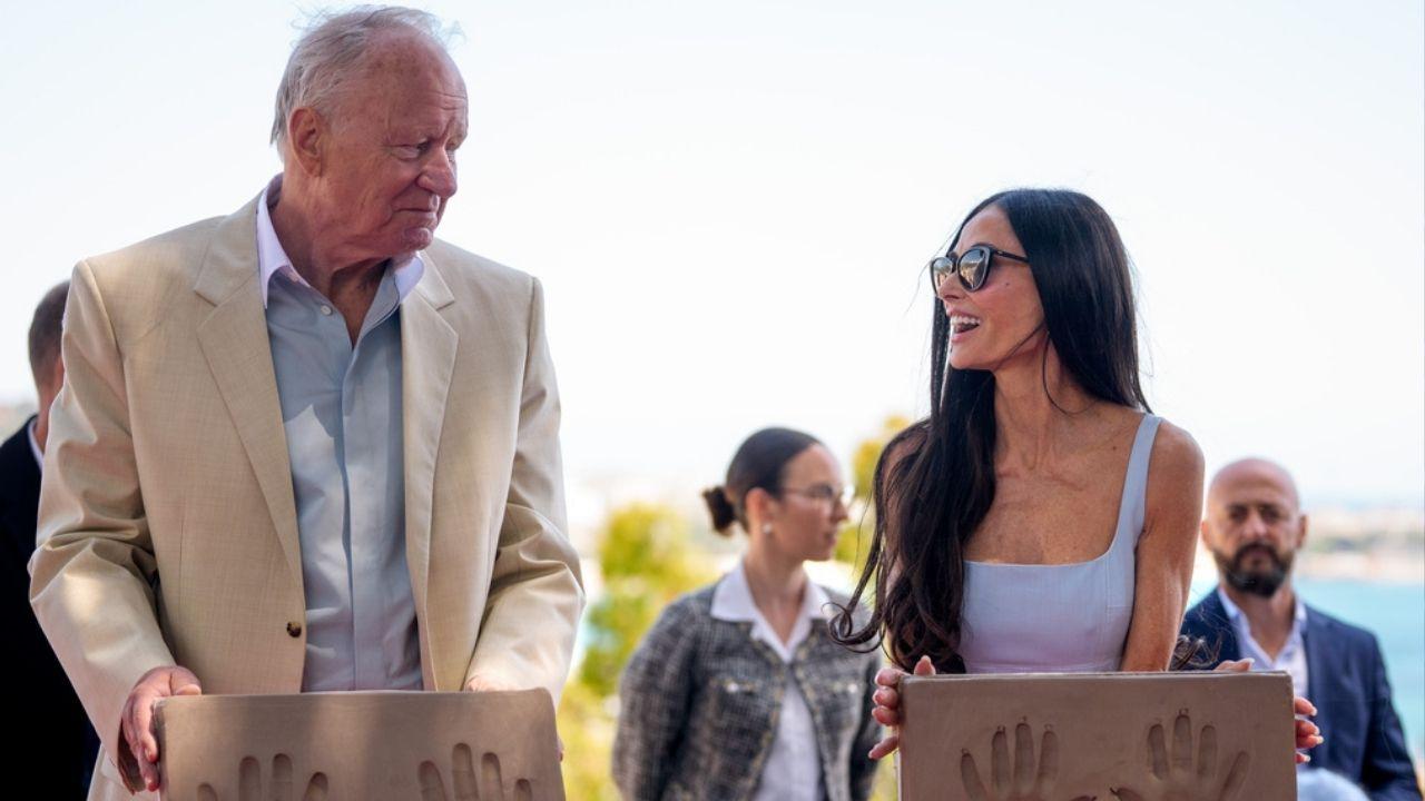 Cannes jury immortalized at handprint ceremony