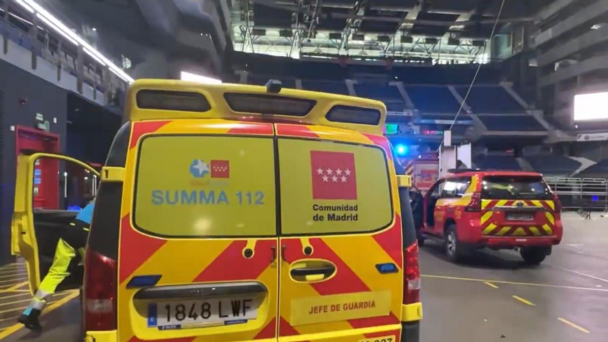 Muere un trabajador al caer desde el techo del Palacio de los Deportes ...