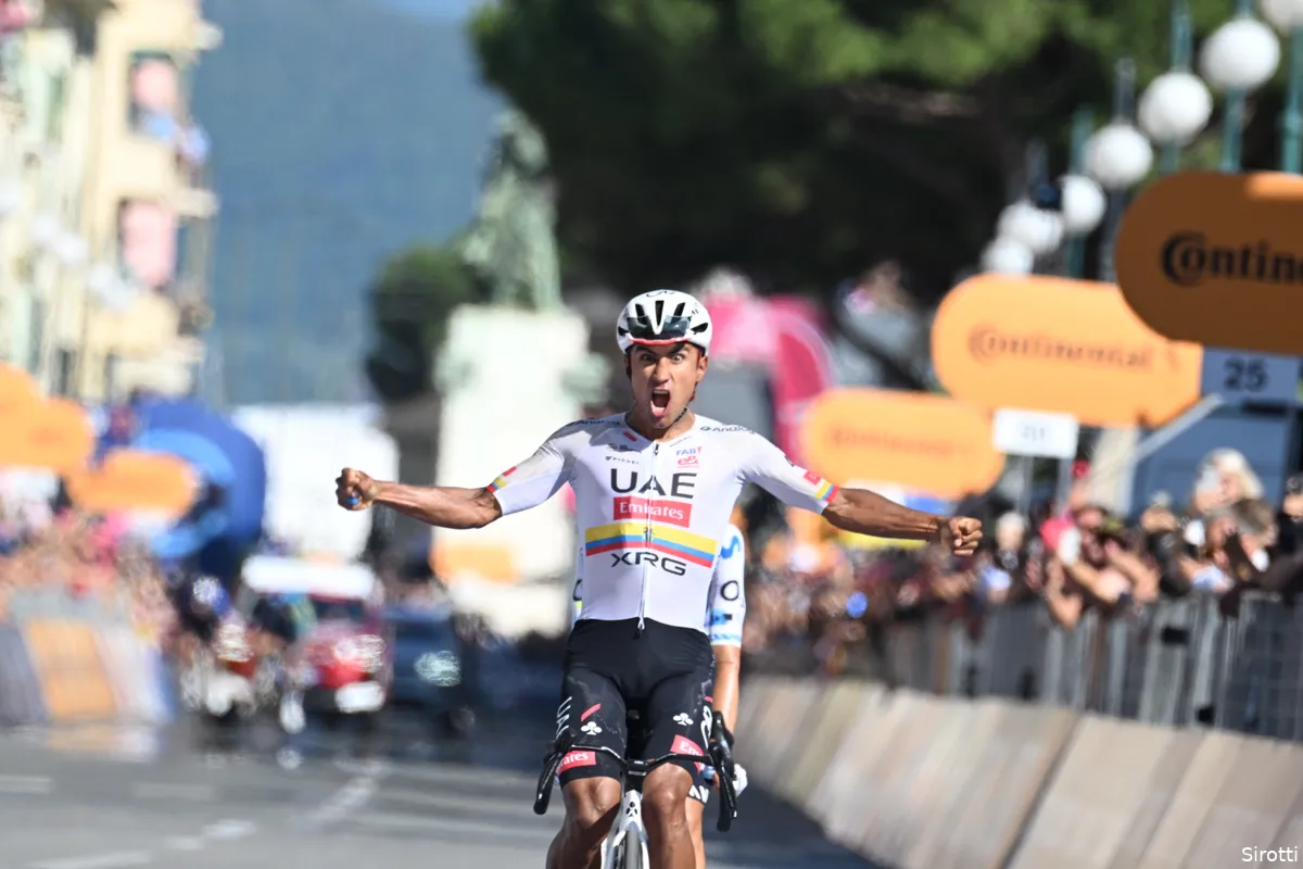 Mas toont prima vorm, maar kan Narváez niet van Giro-hattrick ...
