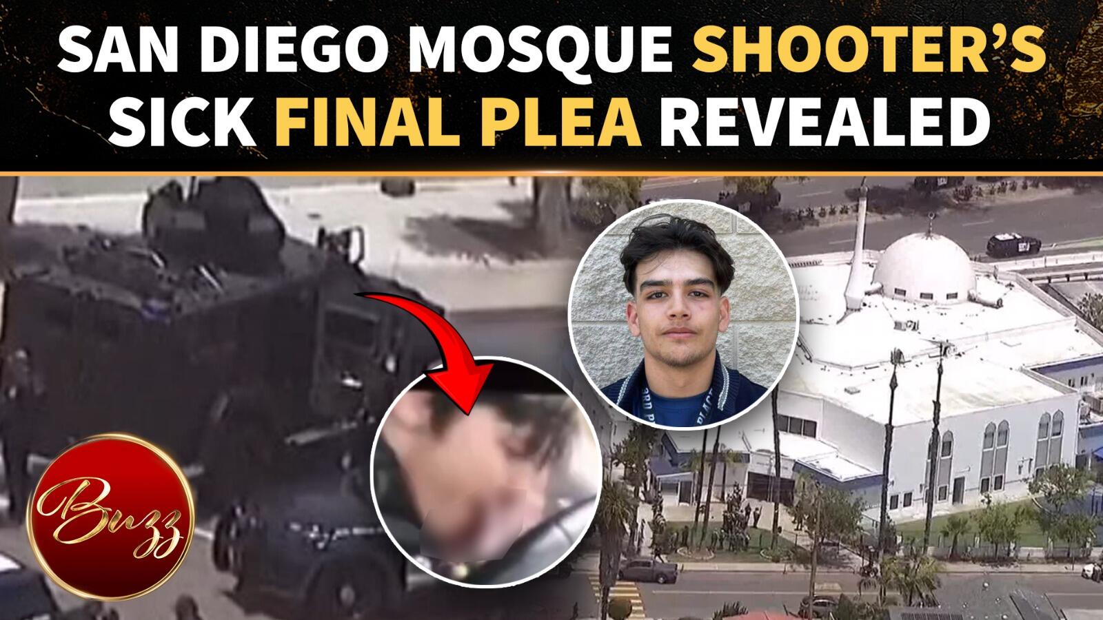 San Diego mosque gunman forced rifle to his head before sickening final ...