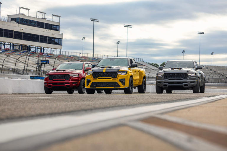 Rumble Bee! Ram's new family of V-8-powered street trucks make Ford's F-150 Lobo look lame