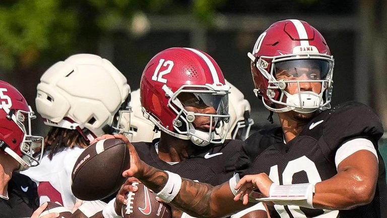 5 post-spring college football quarterback battles drawing national ...