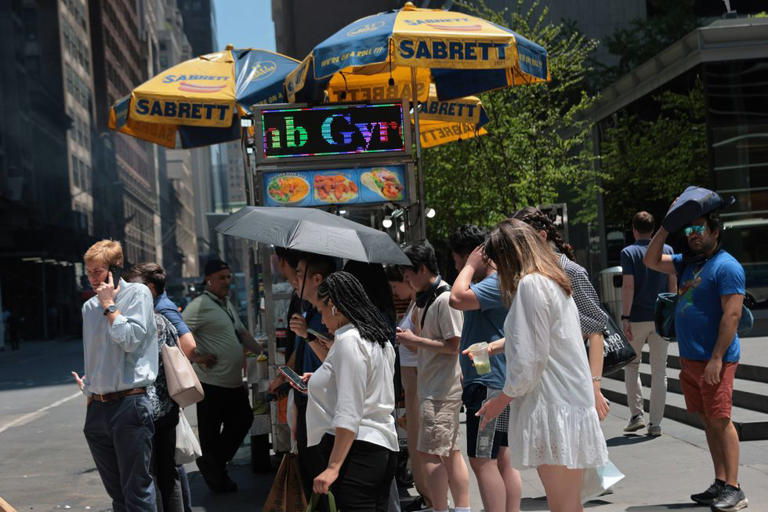 Scorched NYC faces severe weather threat before 30-degree temperature drop