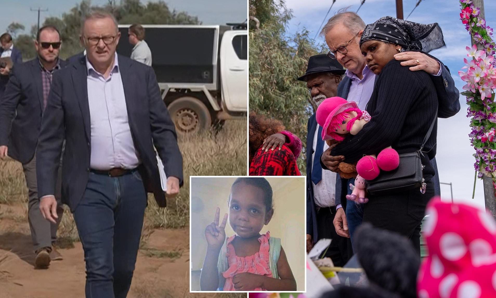 Albo blames NT for conditions in remote camps as he visits family of ...
