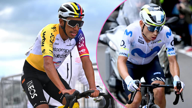 Puesto de Egan Bernal y Einer Rubio en la clasificación general del ...
