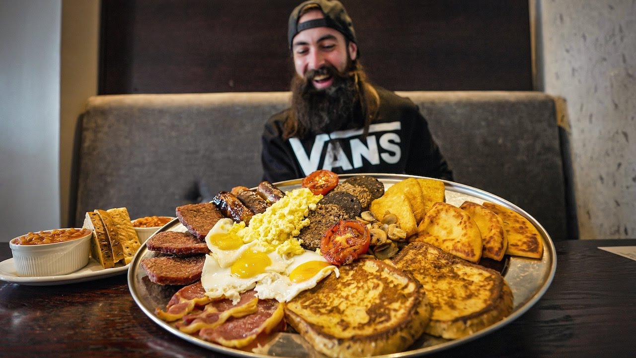 The Plough’s full Scottish breakfast challenge | BeardMeatsFood