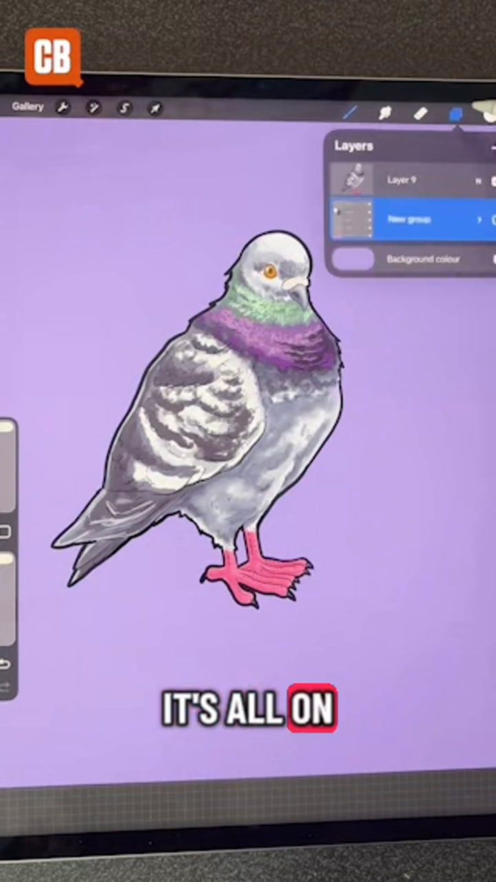 Procreate hack: Turn your art into stickers