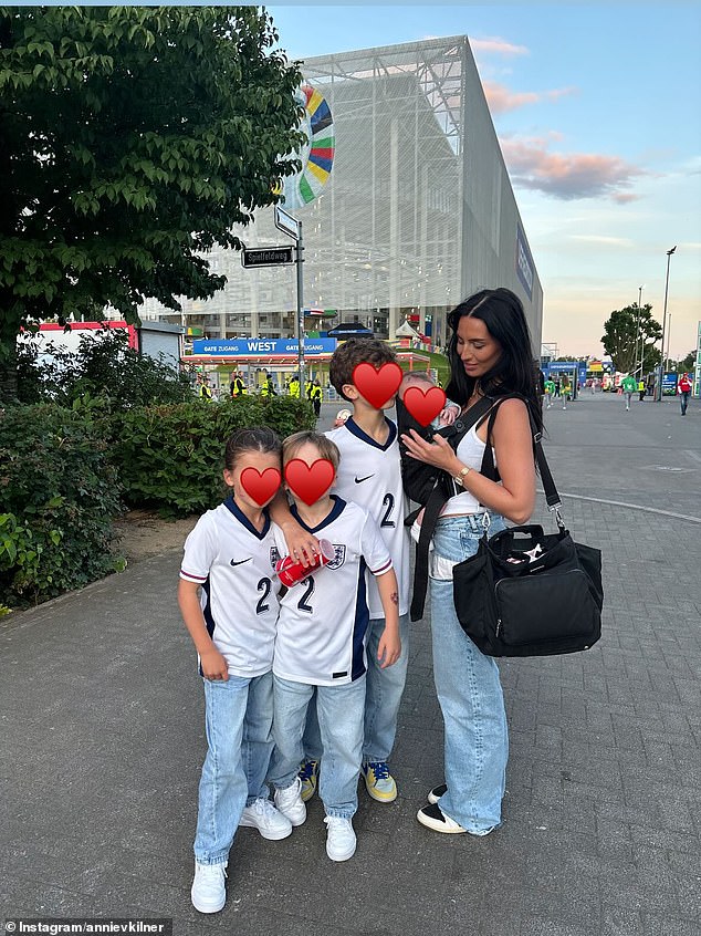 Kyle Walker's pregnant wife Annie Kilner shares a glimpse of her lavish ...