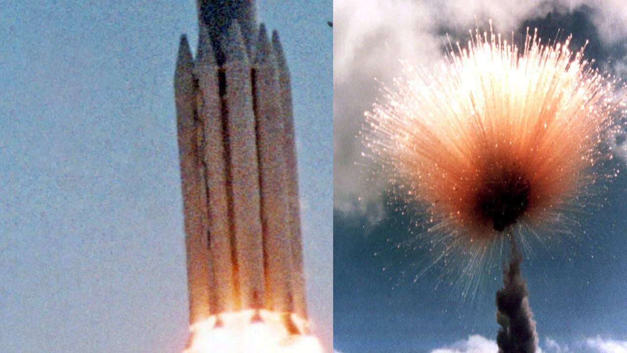 Rocket disaster caught on camera: Delta II explodes seconds after launch